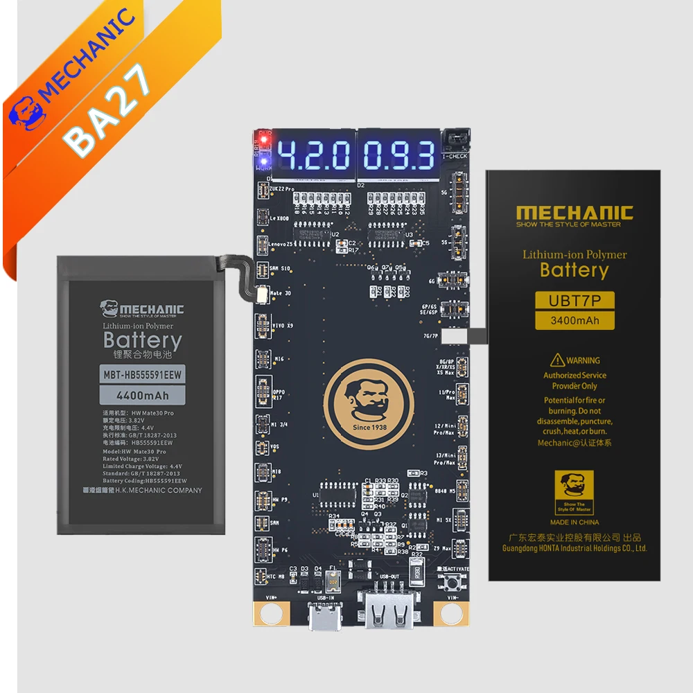 Battery Activation Detection Board Mechanic Ba27 Quick Charging With ...
