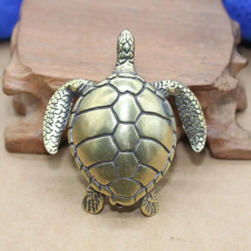 Brass-Sea-Turtle-Figurine-Statue-Home-Decoration-Animal-Figurines-Toys ...