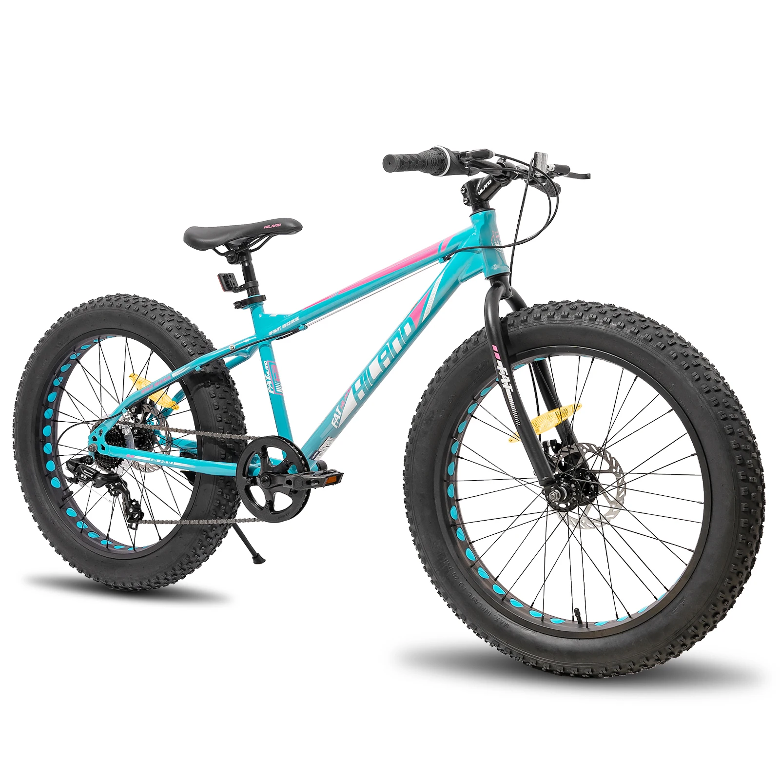 Hiland-20-Inch-Kids-Bicycles-Fat-Tire-Mountain-Bike-for-Age-5-Years ...