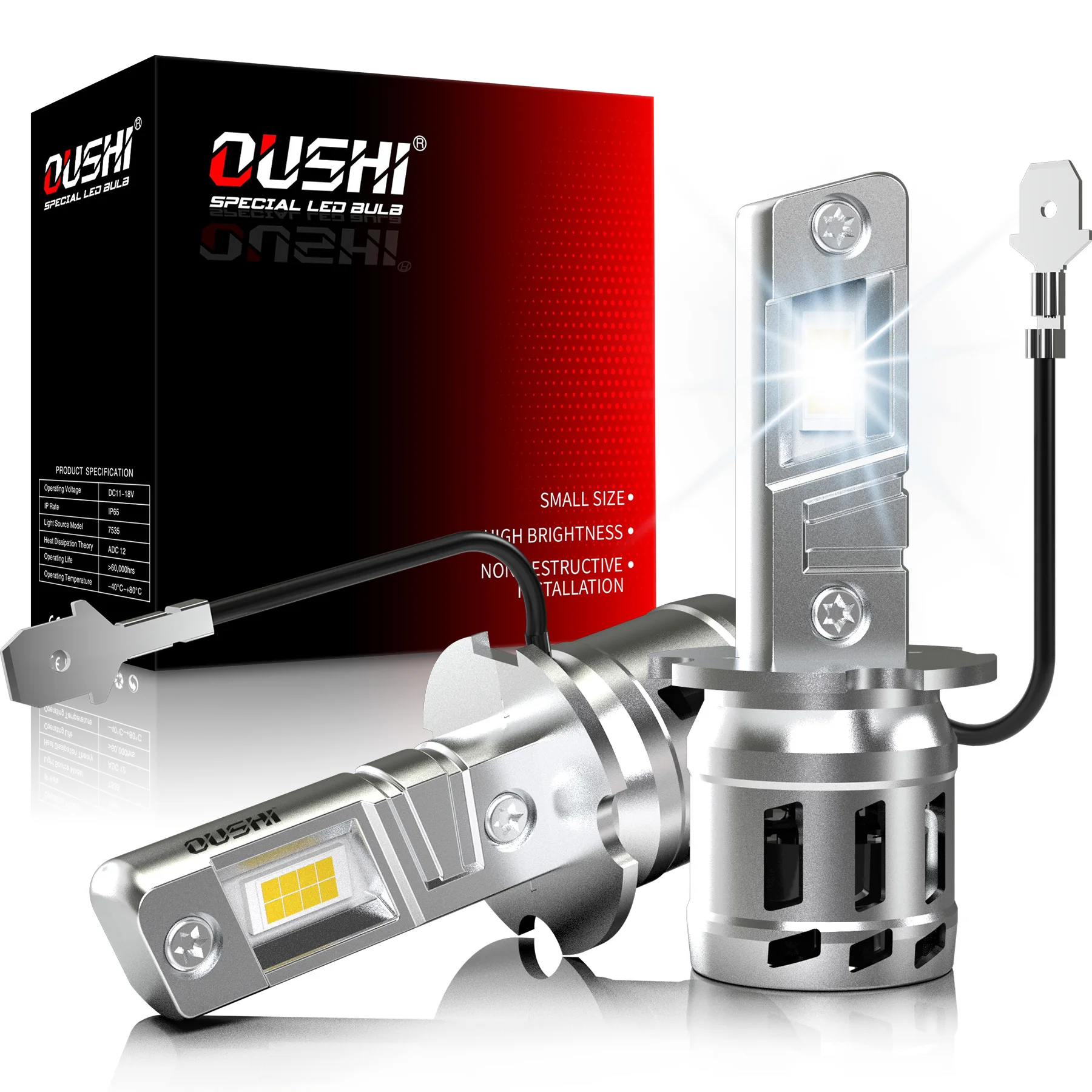 2pcs-H3-LED-Fog-Light-12V-LED-Headlight-Bulb-Canbus-H3-LED-Lights-for ...