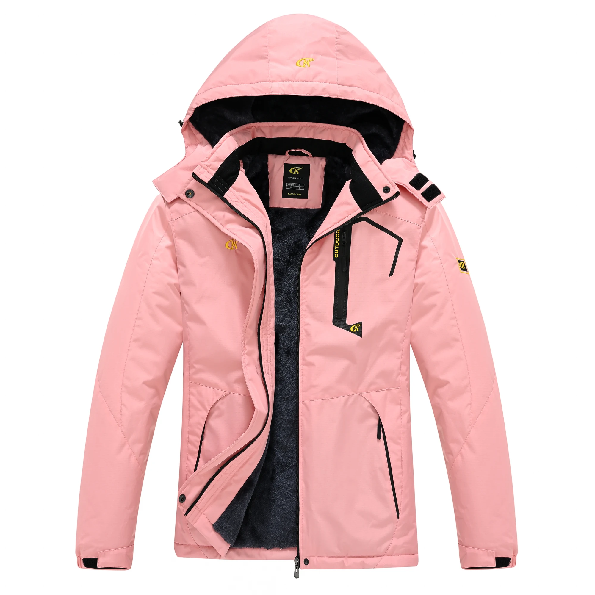 Women-s-Winter-Ski-Jacket-Warm-Fleece-Waterproof-Hooded-Thicken-Snow ...
