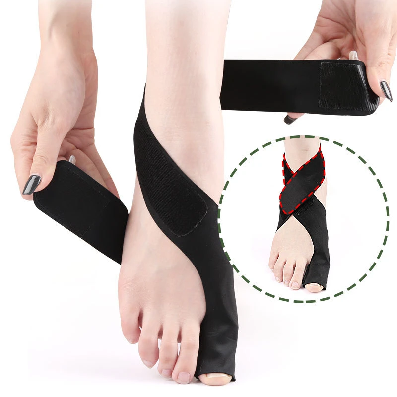1Piece-Toe-Corrector-Orthopedic-Bunion-Adjustable-Strap-Hallux-Valgus ...