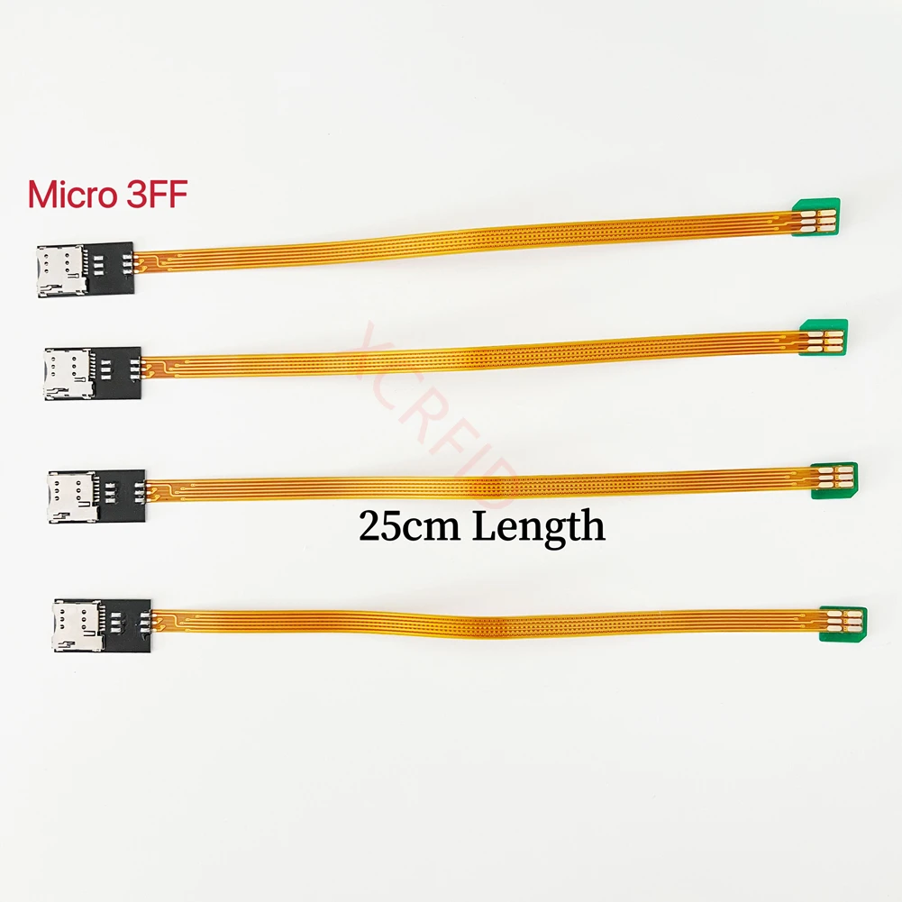 Micro 3FF SIM Slot Extension Self Pop up Converter FPC Cable 25cm to ...