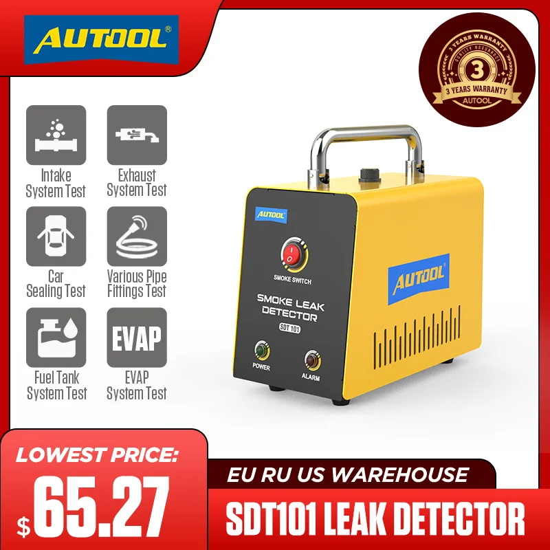 Autool sdt101 auto rauchleck detektor 12v automotive evap leckgas lecks uch gerät ölrohr ...