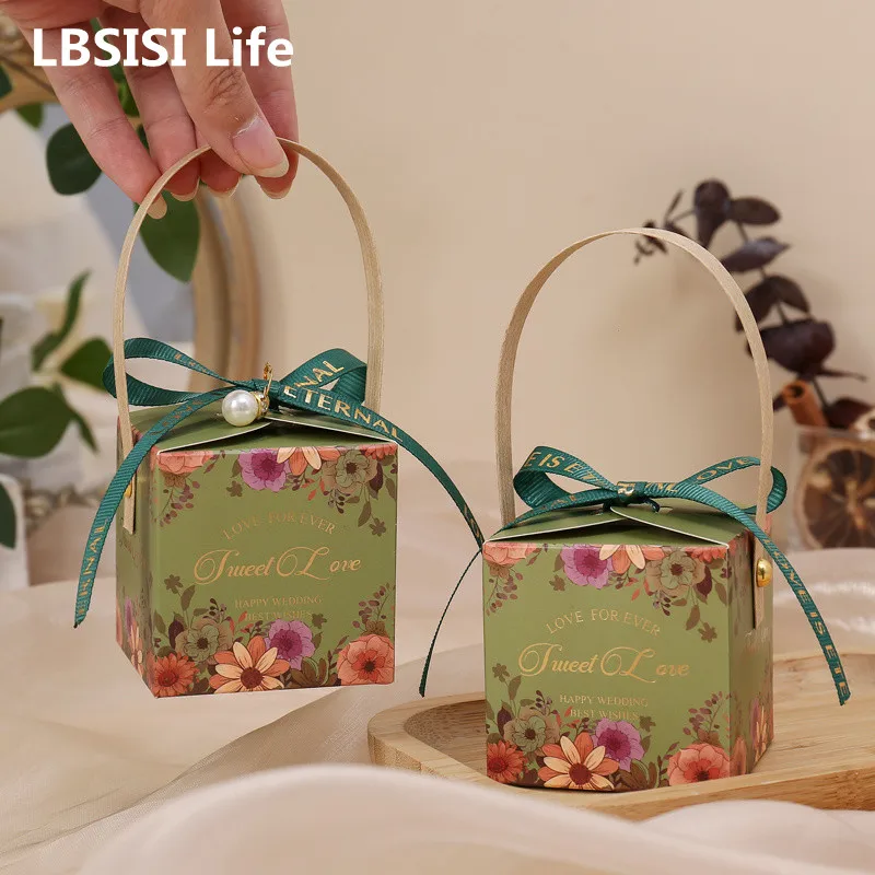 LBSISI Life-Wedding Paper Boxes Birthday Party Handmade Candy Cookie ...