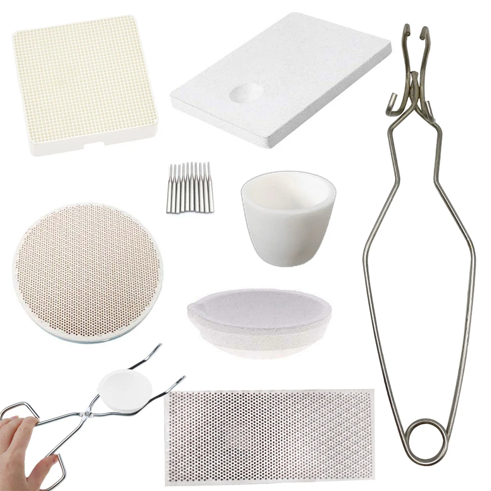 Alumina-Crucible-Honeycomb-Panel-Welding-Melting-Casting-Kit-Fire-Brick ...