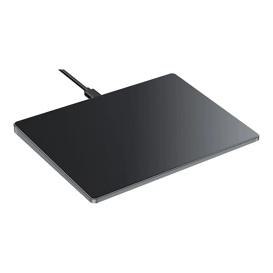 Black-Slim-Wired-Touchpad-Mouse-USB-C-Plug-and-Play-Wired-Touchpad ...