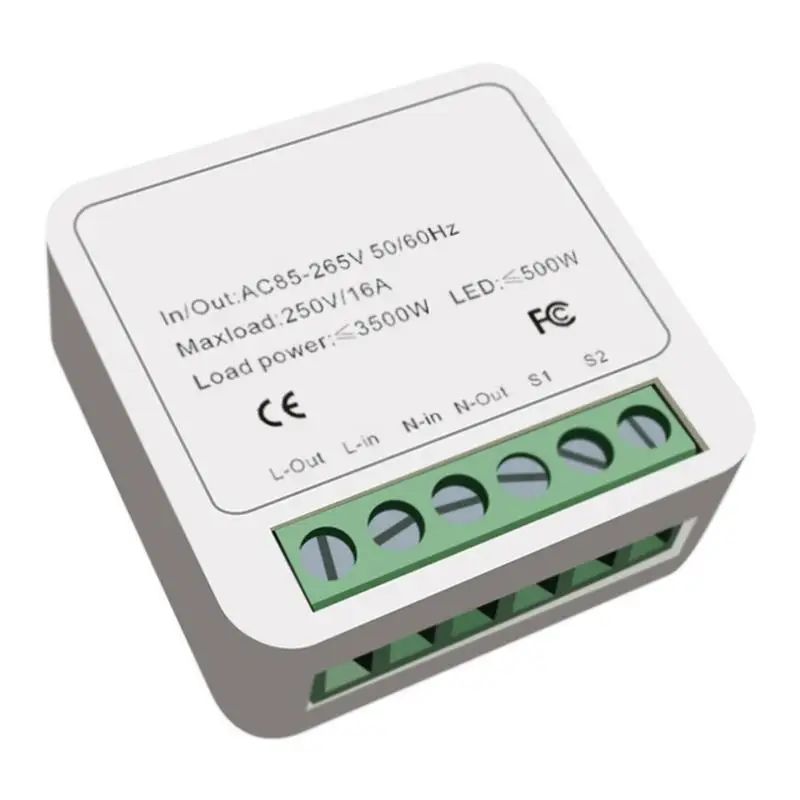 Mini-WiFi-Smart-Dimmer-Switch-Relay-Switch-Module-16A-Switch-For-Smart ...