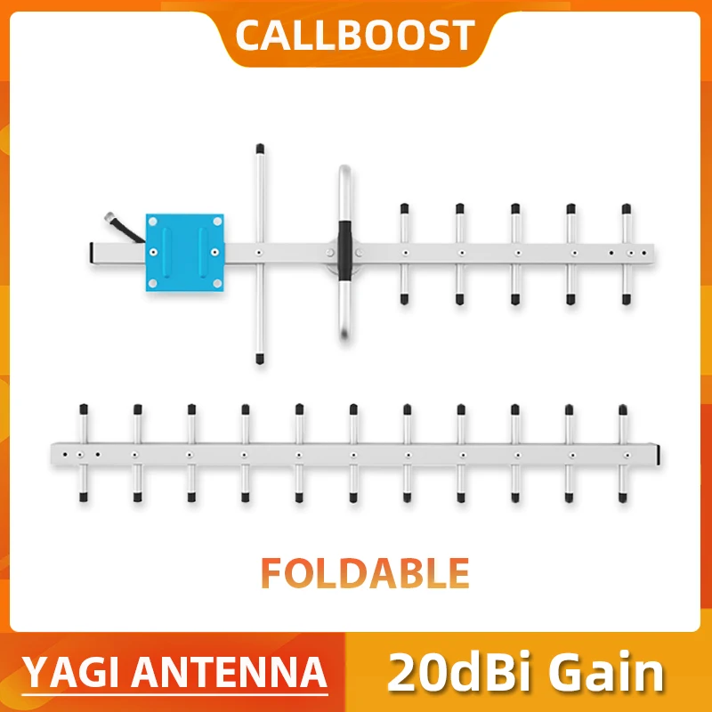 Callboost Yagi antenna 20dbi for cellular amplifier gsm 2g 3g 4g ...