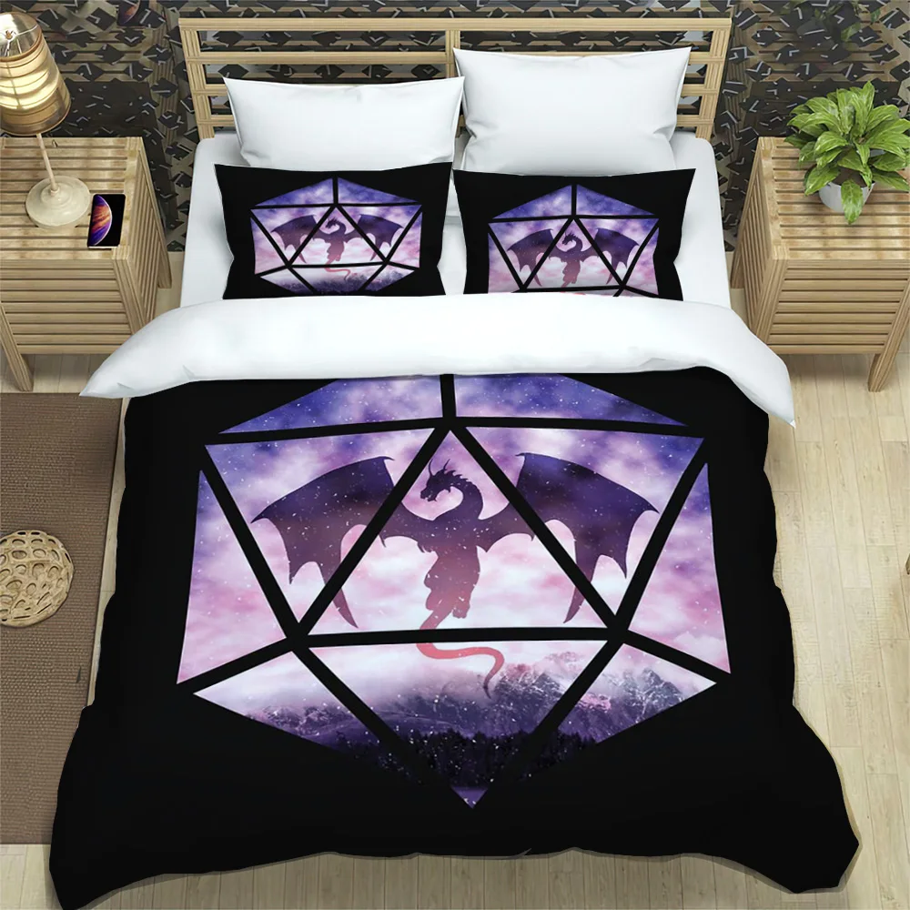 Dragons-Collection-Customizable-Pattern-Three-Piece-Duvet-Cover-Pillow ...