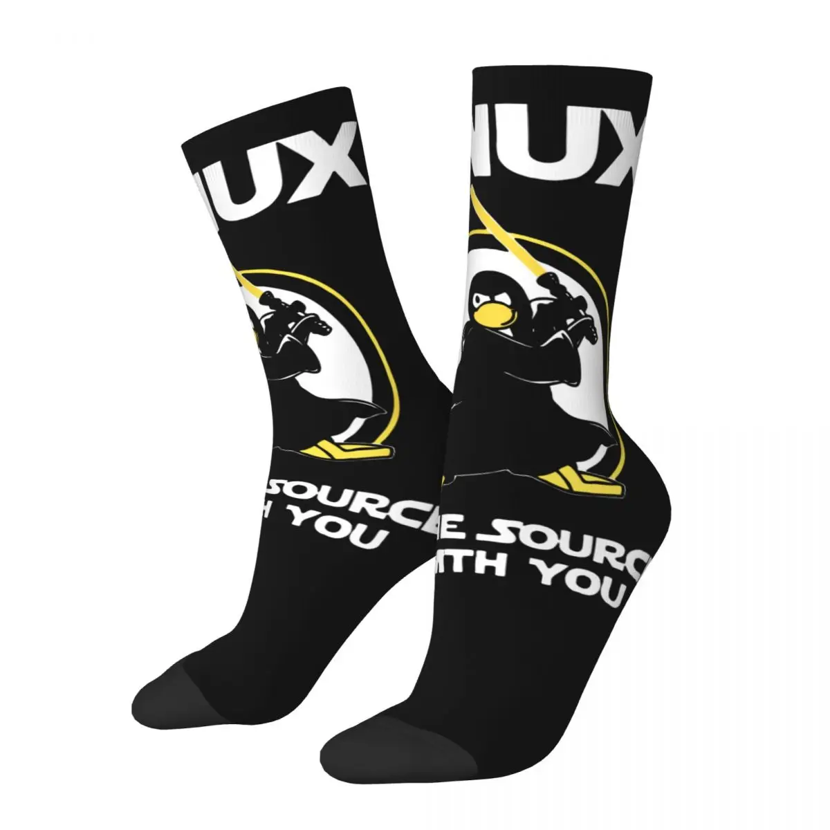 Funny-Linux-May-The-Source-Be-With-You-Socks-programador-de-ping-ino ...