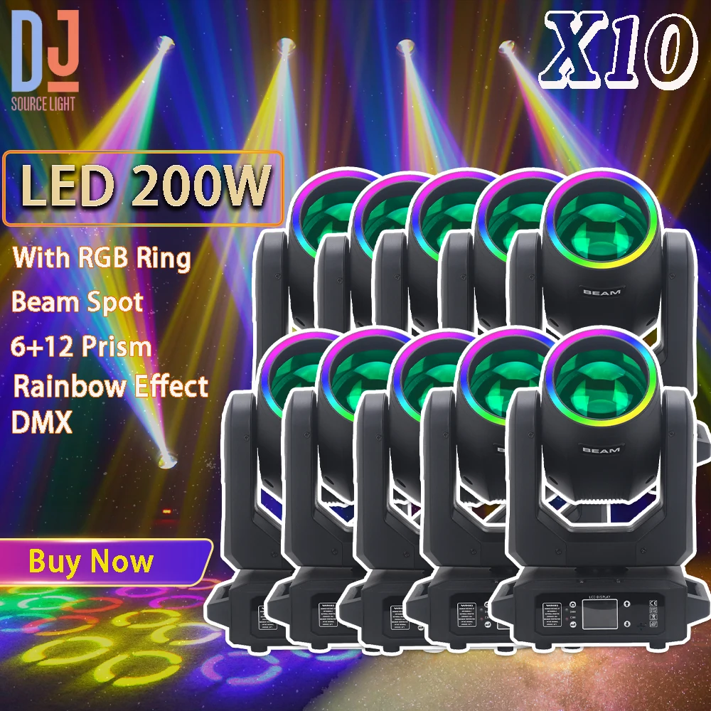 LED-Moving-Head-Light-com-Abertura-Beam-Spot-18-prismas-efeito-arco-ris ...