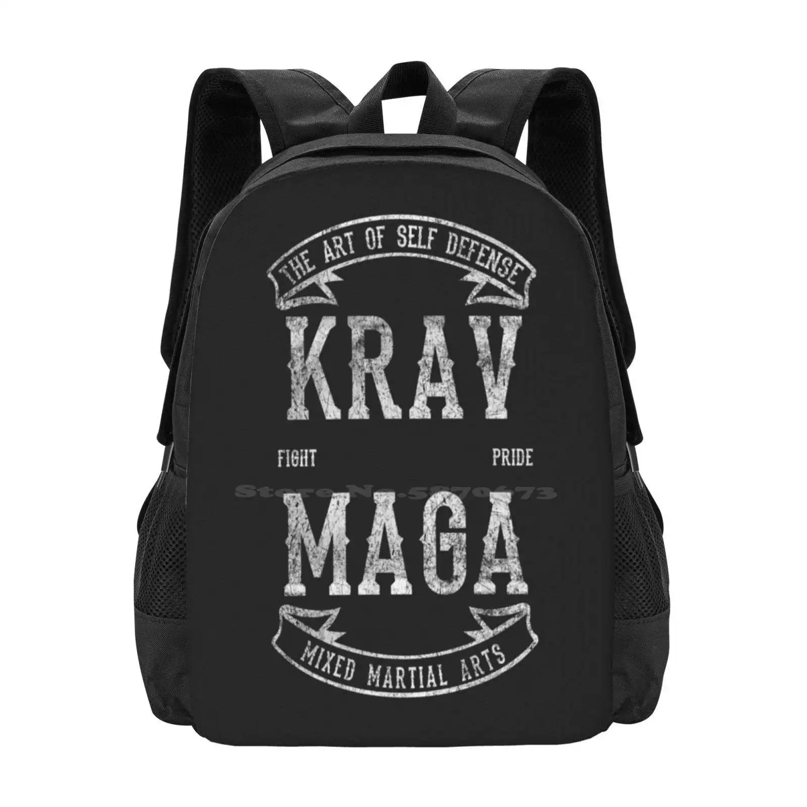 Krav-Maga-Sport-Self-Defense-Vintage-Style-Backpacks-For-School ...