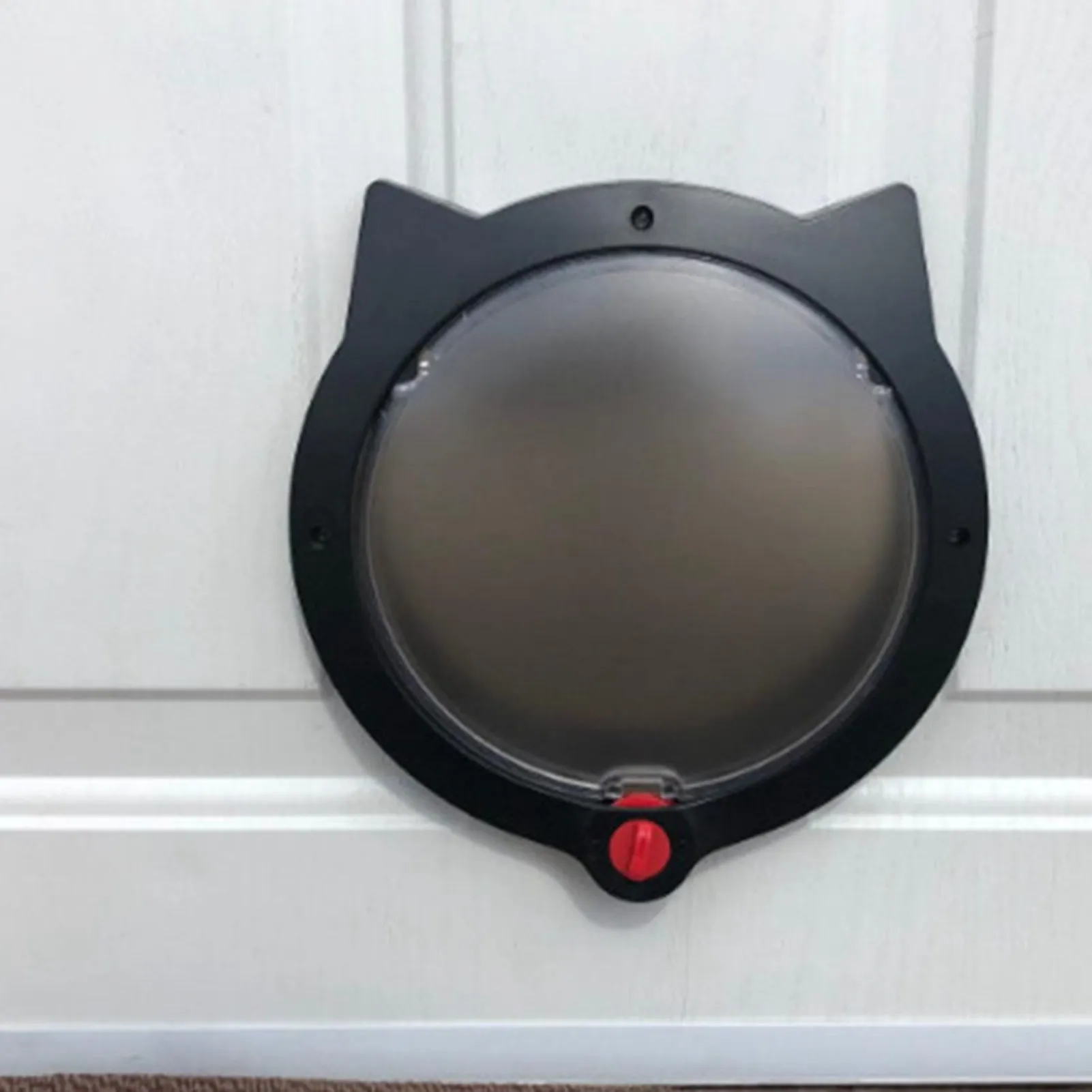 Cat-Flap-Door-Magnetic-4-Locking-Modes-Safe-Plastic-Automatic-Cat-Door ...
