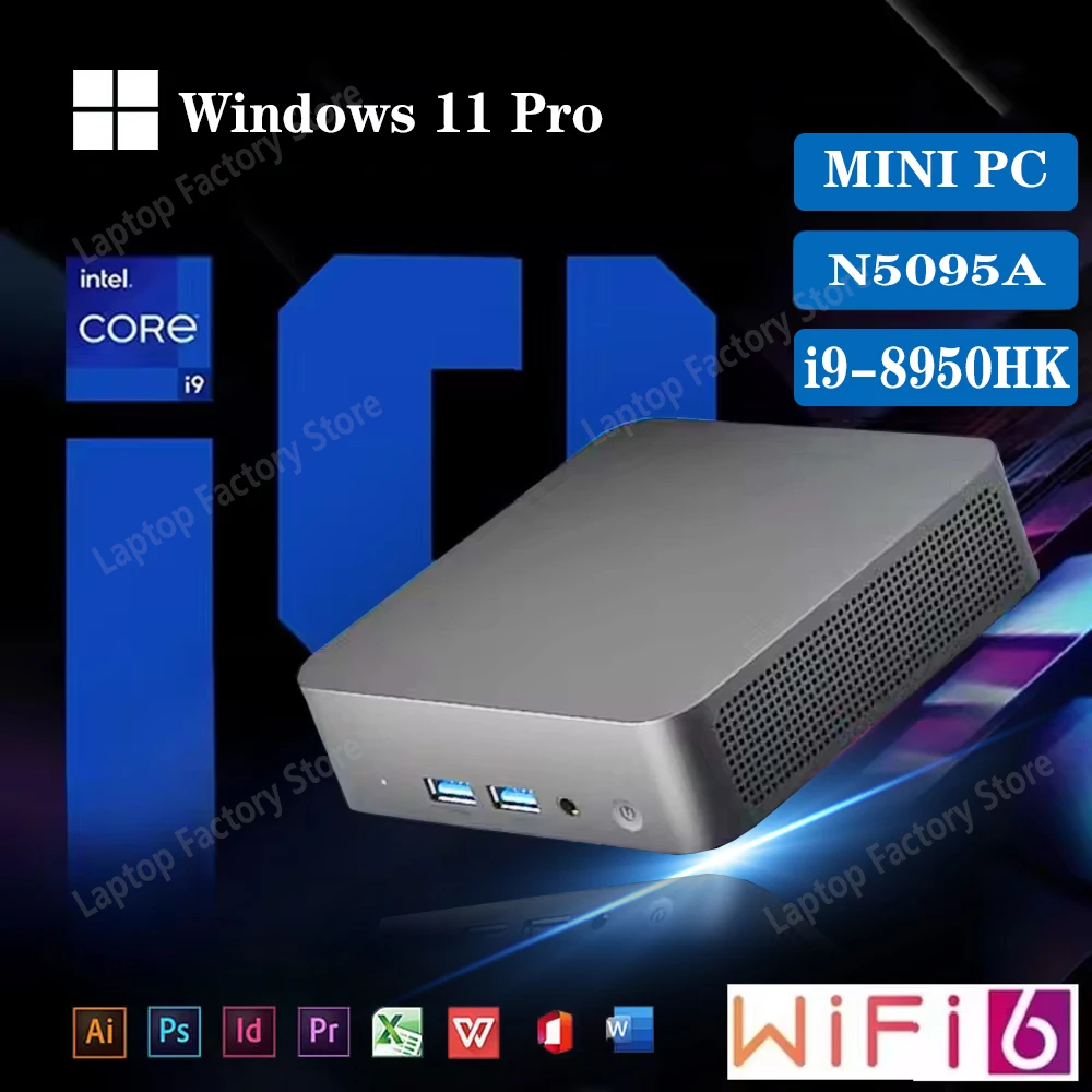 Windows-11-Mini-PC-port-til-Gamer-Intel-Core-i9-8950HK-N5095A-Mini-PC ...