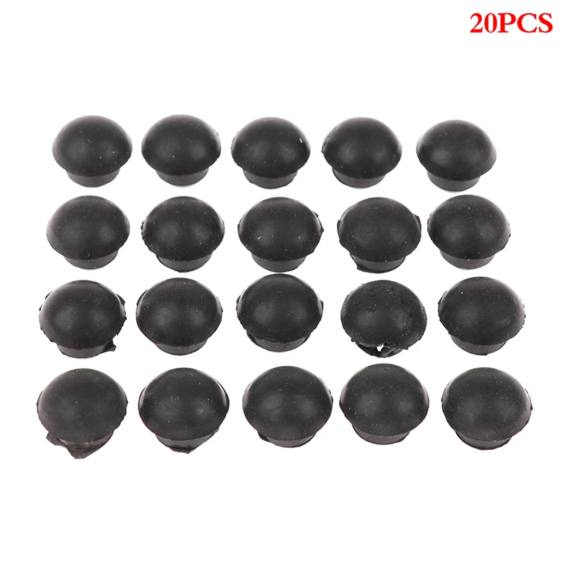New-20Pcs-Black-Floor-Jack-Plugs-Floor-Jack-Oil-Filler-Plugs-Rubber ...