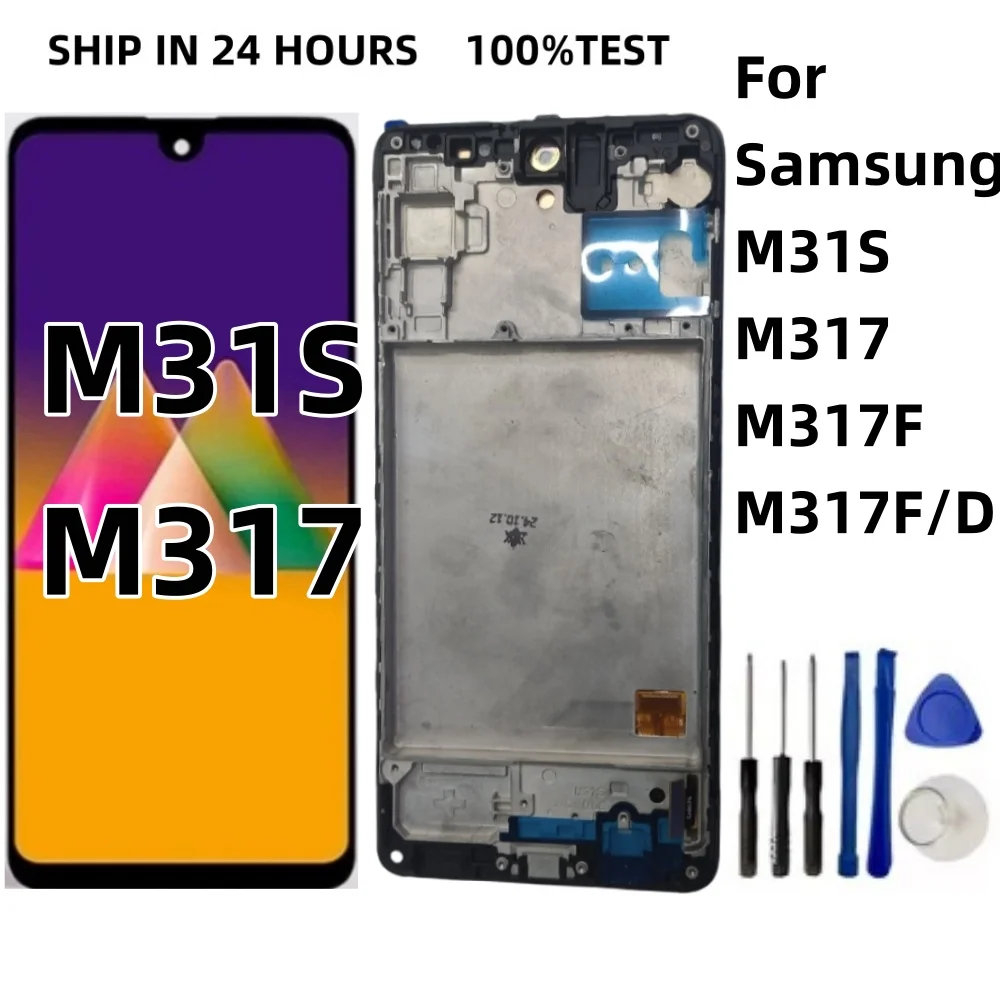 NEW 6.5 INCH TFT OLED M31S LCD For Samsung M31s SM-M317F M317F/DS Lcd ...