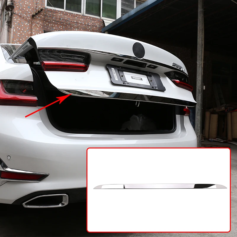 For-BMW-3-Series-G20-G28-325-2019-2020-Stainless-Chrome-Car-Tail-Door ...