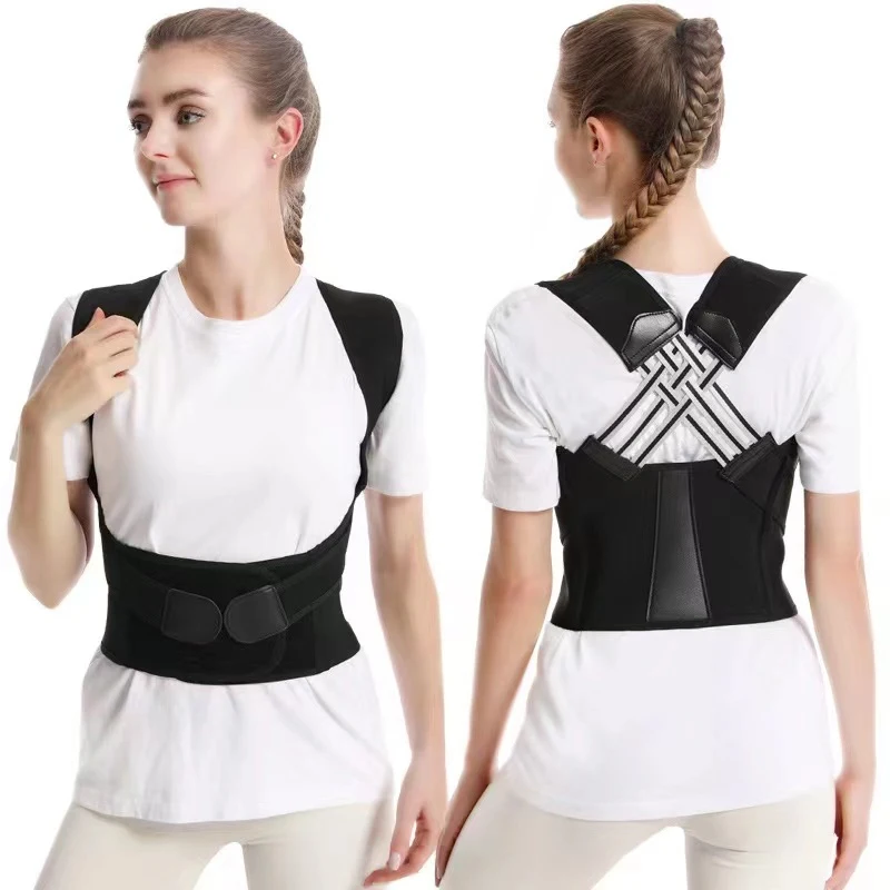 Posture-Back-Brace-Adjustable-Back-Support-Strap-to-Prevent-Spinal ...