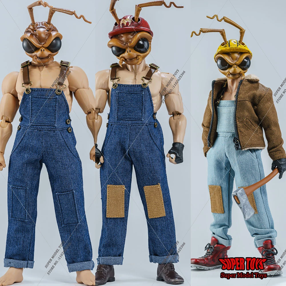 1-6-Scale-Classic-Multiple-Pockets-Denim-Overalls-Student-Loose ...