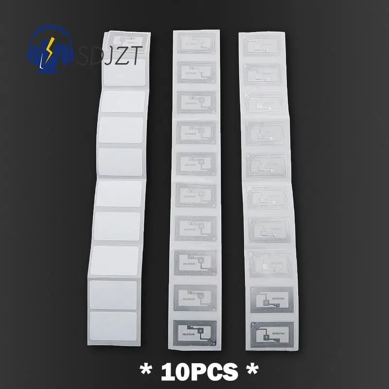 10pcs-13-56MHZ-NFC-Chip-Tags-RFID-Programmer-Chip-Sticker-Wet-Inlay ...