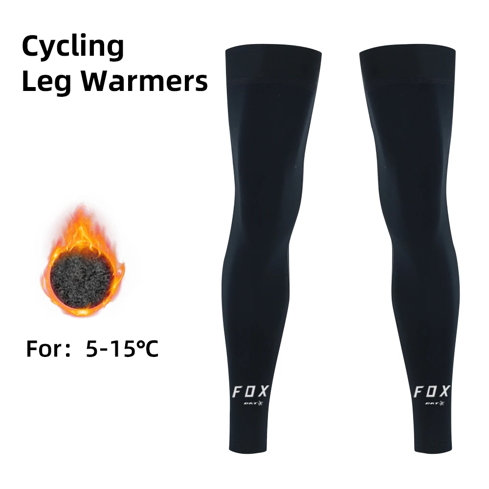 Men's Cycling Leg Warmers Sleeves Uv Protect Mtb Bat Fox Outdoor Sports ...