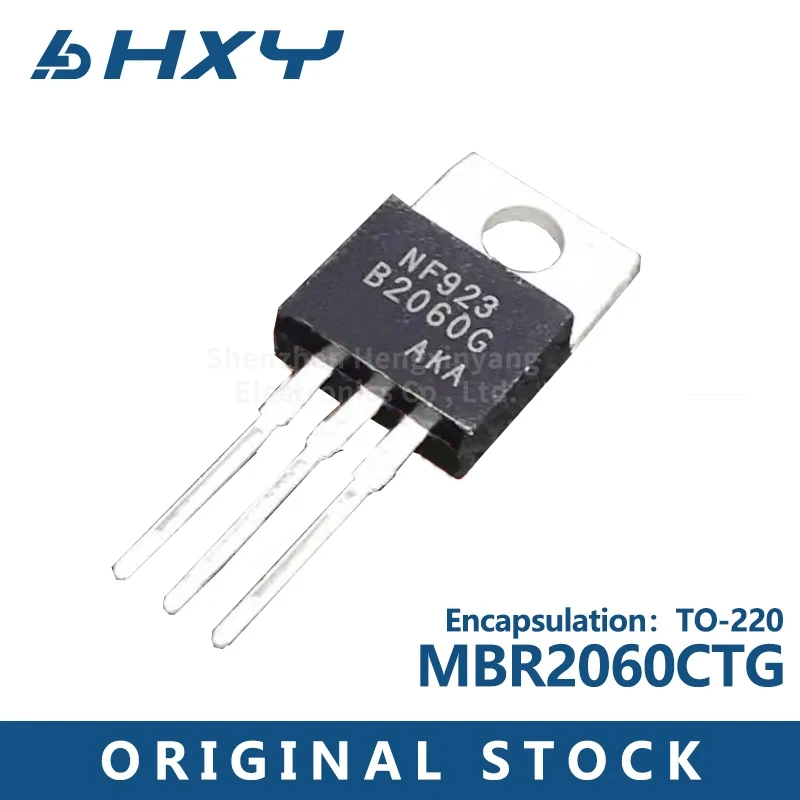 10pcs-Lot-MBR2060CTG-Silkscreen-B2060G-package-TO-220-integrated-IC ...