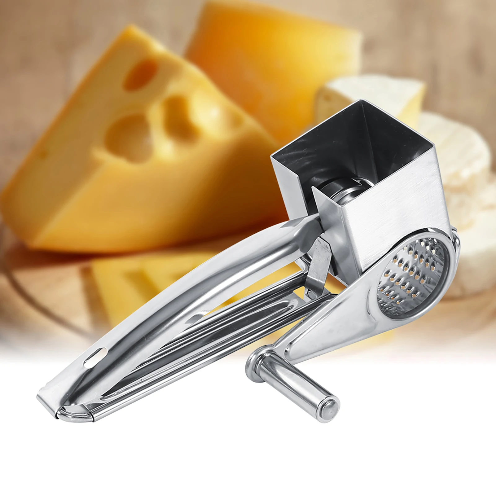 Multifunctional Kitchen Craft Rotary Stainless Steel Cheese Grater 1 ...
