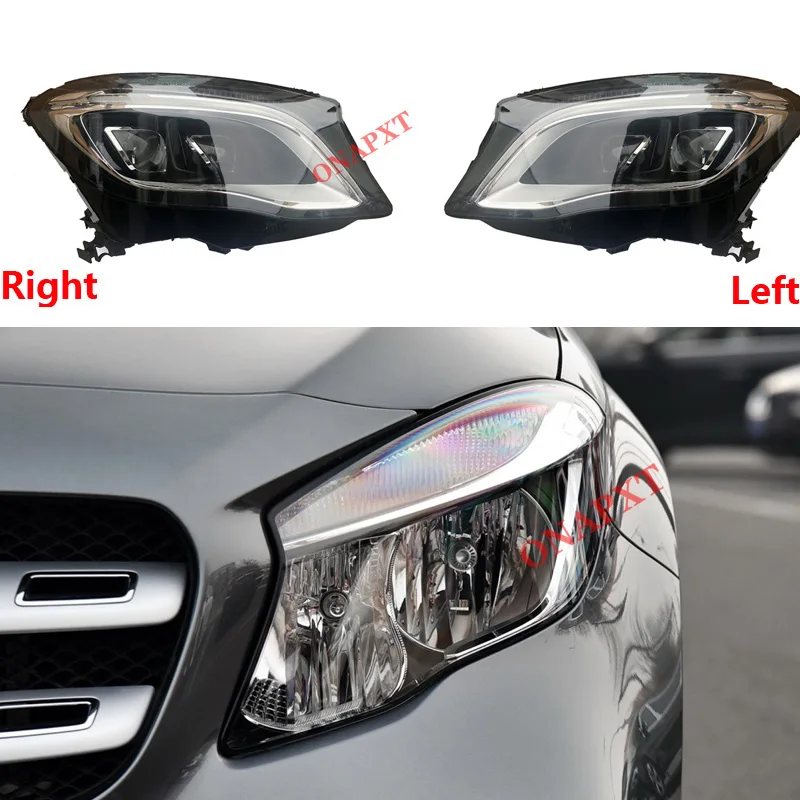 For-Benz-GLA-W156-2017-2020-Head-Lamp-Turn-Signal-Flashlight-Car-Front ...