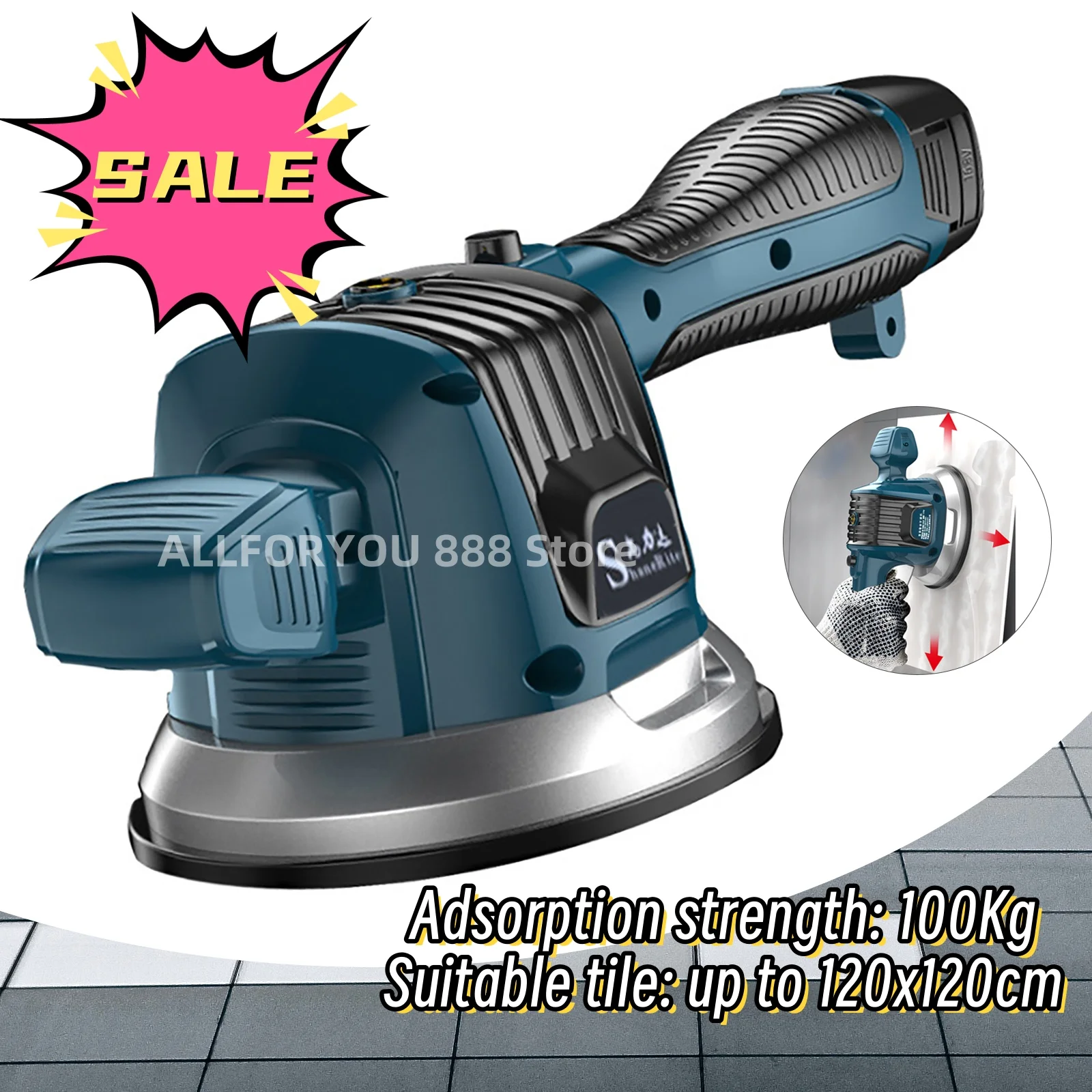 120CM-6-speed-Adjustable-Tile-Laying-Machine-Vibration-Floor-Leveling ...