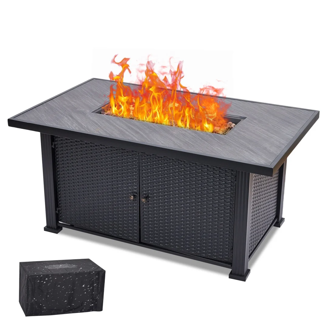 52″ Propane Fire Pit Table – Beyond Just Camping