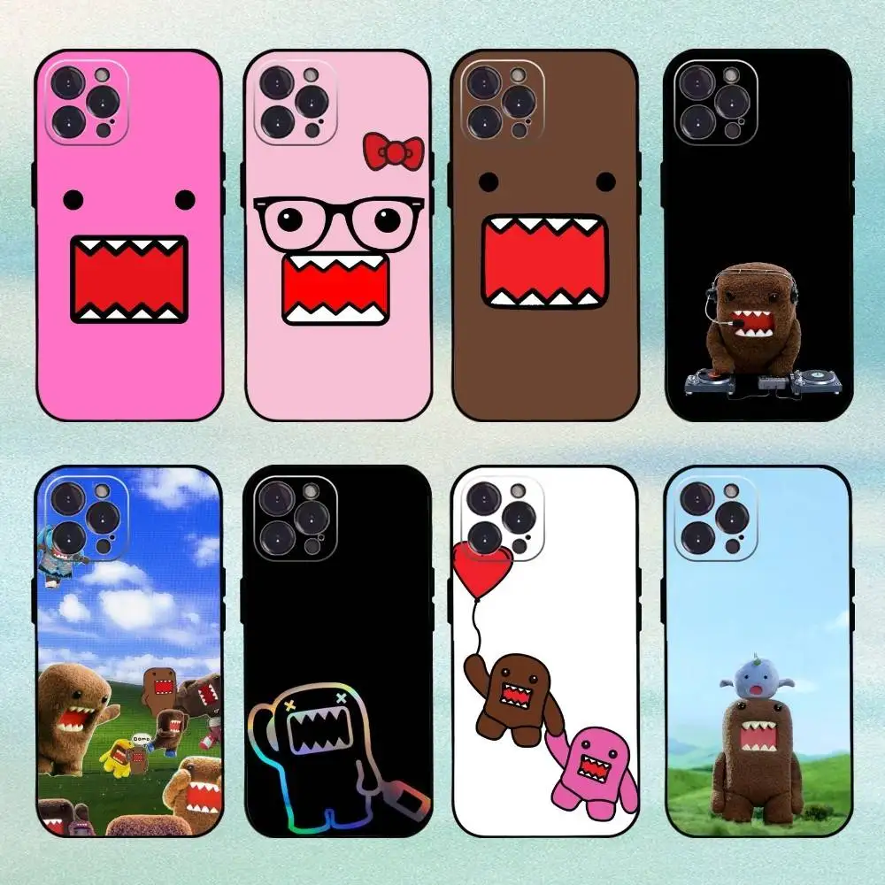 Cute Domo-kun Phone Case For iPhone 16,15,14,13,12Plus,Pro Max,XS,5G ...