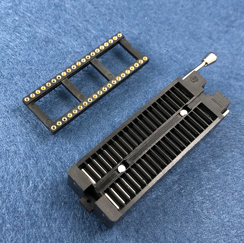 One-pcs-Black-High-Quality-40-PIN-Universal-ZIF-Socket-for-DIP-IC-MCU ...