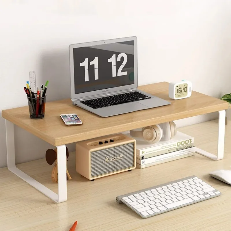 Computer-Monitor-Elevated-Base-Home-Office-Storage-Rack-Computer ...