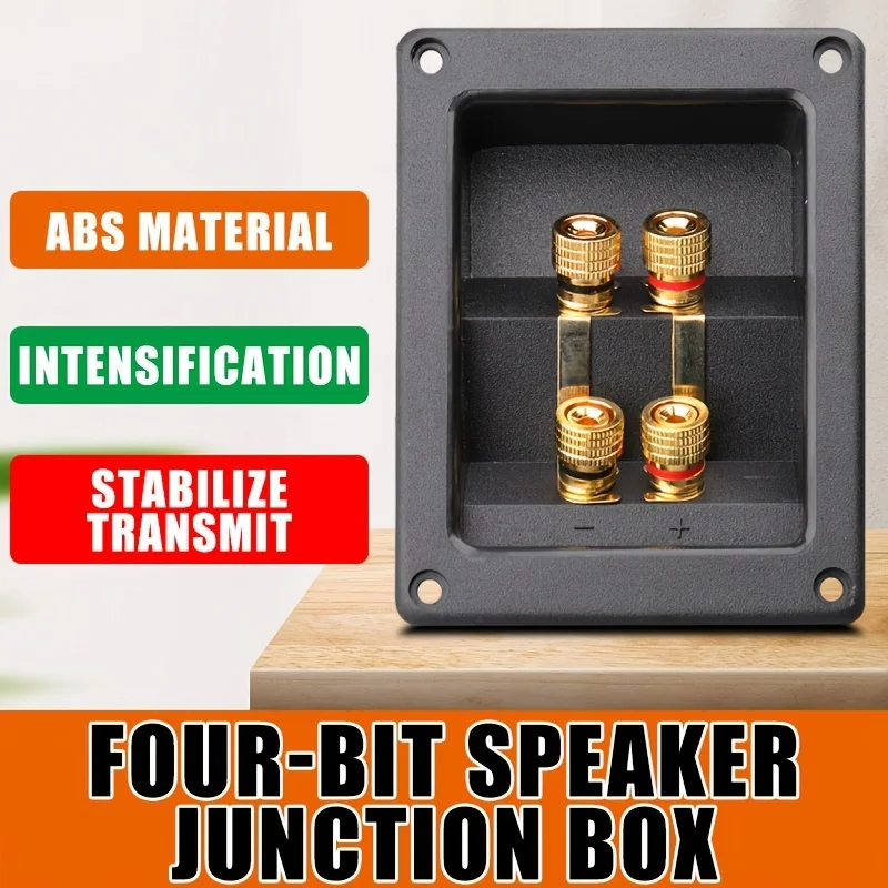 Speaker-terminal-box-Square-terminal-box-pure-copper-gold-plated-seed ...