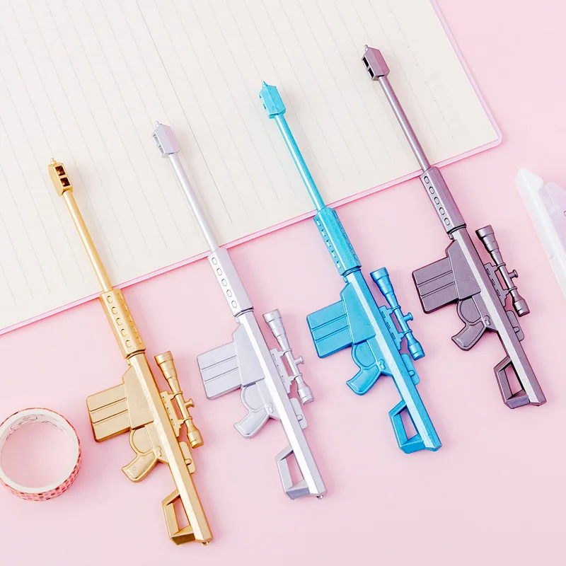 4-Pcs-Creative-Sniper-Rifle-Gel-Pen-Kids-Toys-Plastic-Weapon-Pen ...
