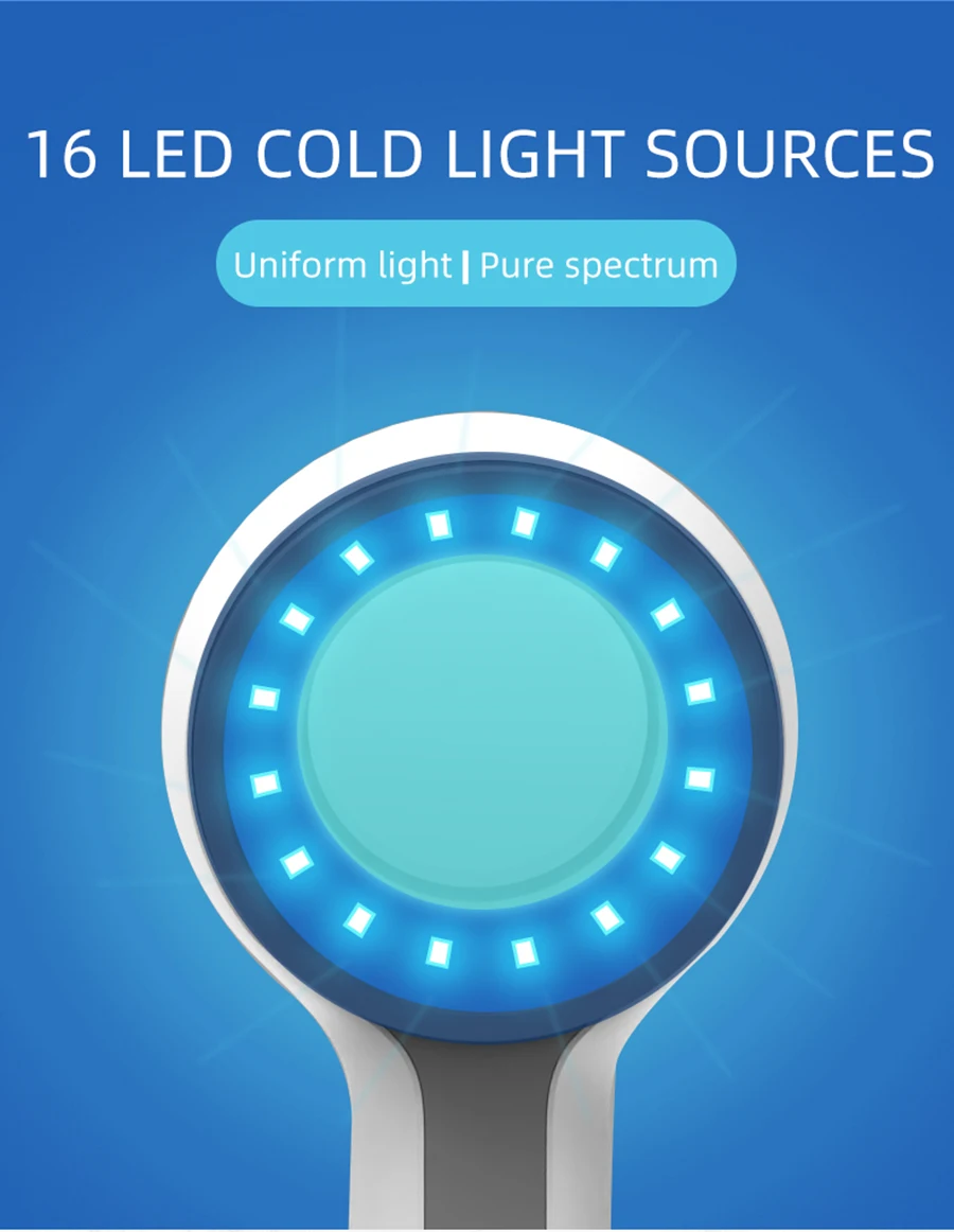 NEW Woods Lamp Skin Analyzer For Skin UV Magnifying For Beauty Facial ...