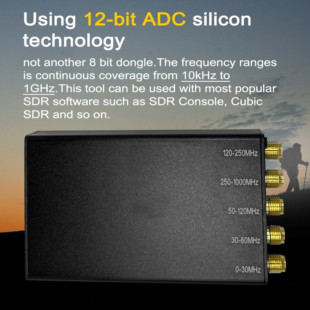 US$ 17.09 ~ US$ 18.99 - 10kHz~1GHz Portable SDR Receiver RSP HF AM FM ...