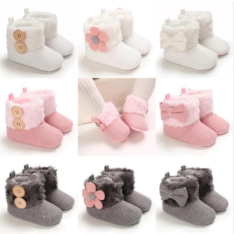 Infant-Toddler-Newborn-Baby-Crawling-Shoes-Booties-Boy-Girl-Slippers ...