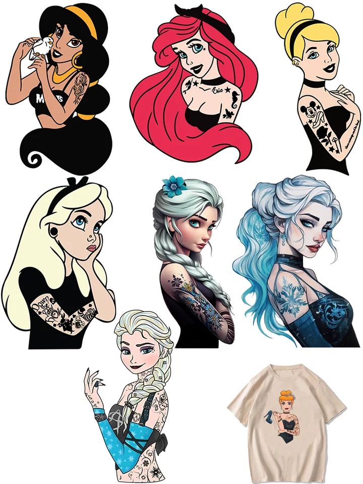 Punk Disney Princesses