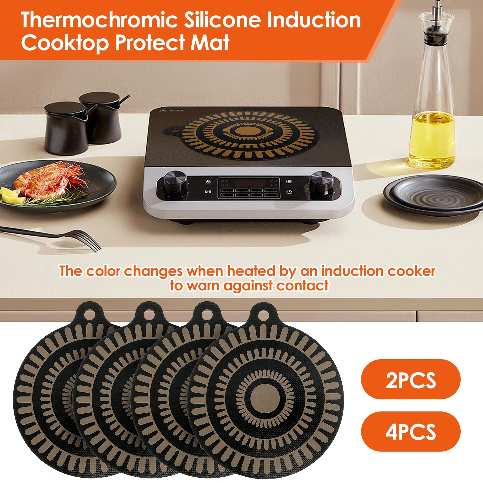 Induction-Cooktop-Mat-Protector-Anti-Scratch-Silicone-Thermal ...