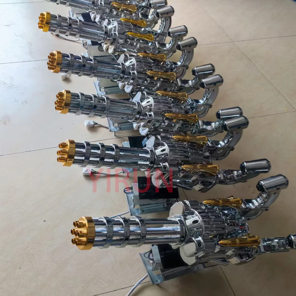 New-Gatling-Shoot-Gun-With-15pin-Connector-Chrome-Plastic-Sensor-Firing ...