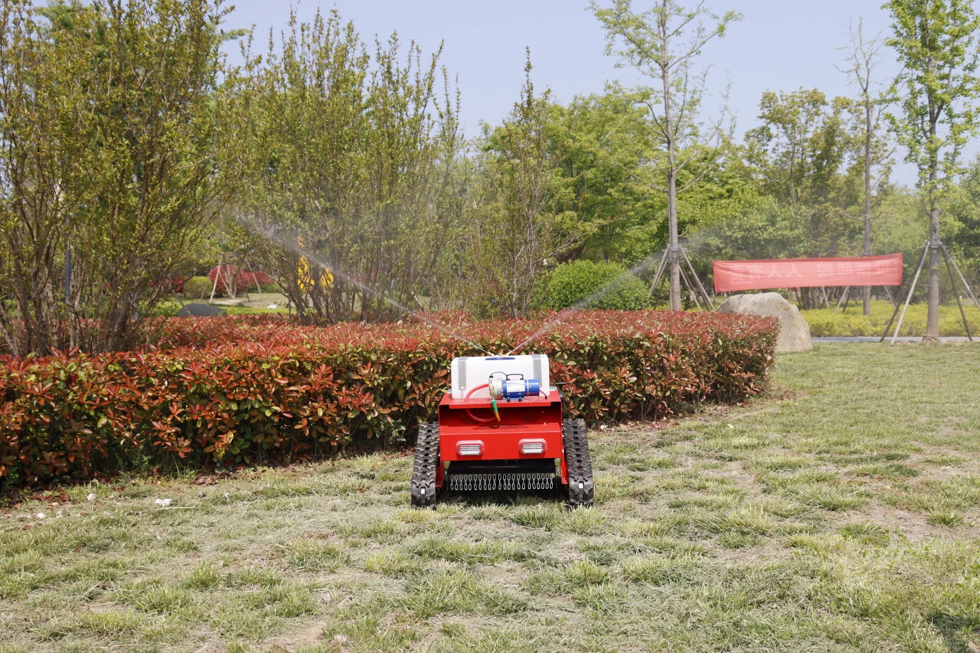 Lowered Lawn Mower