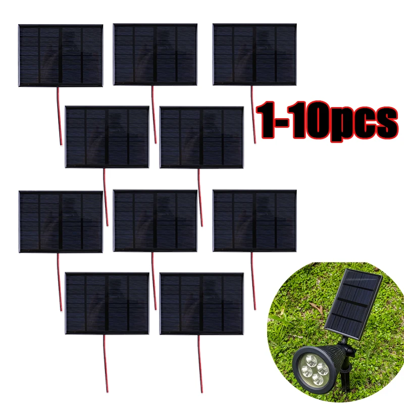 Mini-Solar-Panel-3W-12V-Small-Cell-Module-Polysilicon-Board-Portable ...