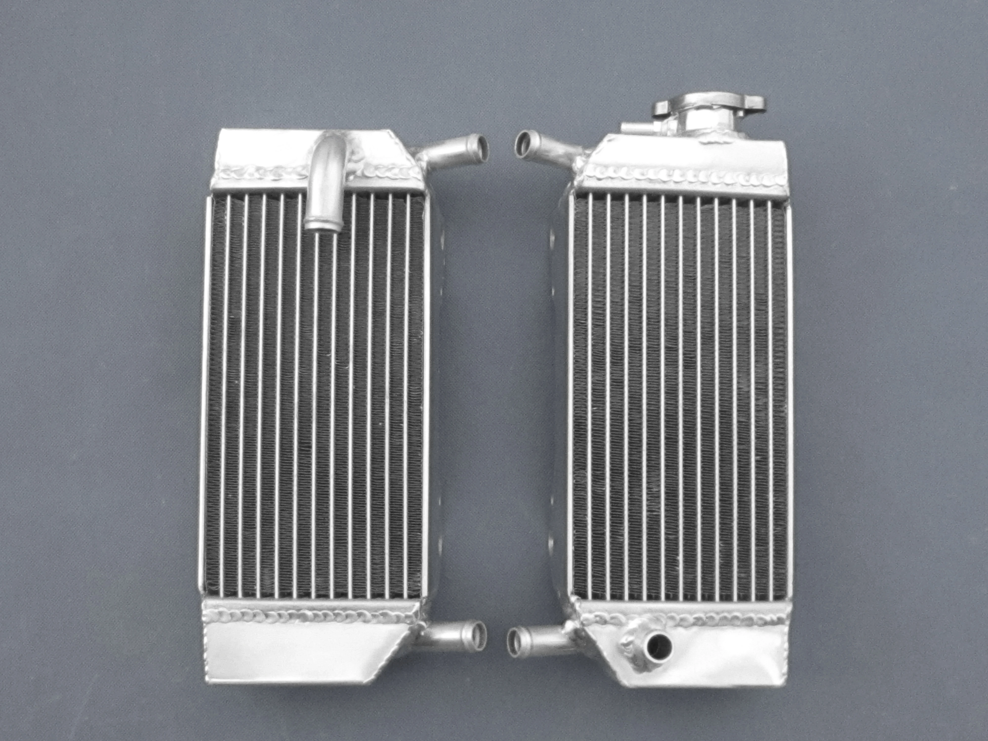 For 2004-2009 Honda CRF250R Aluminum Radiator Cooler Cooling Coolant ...