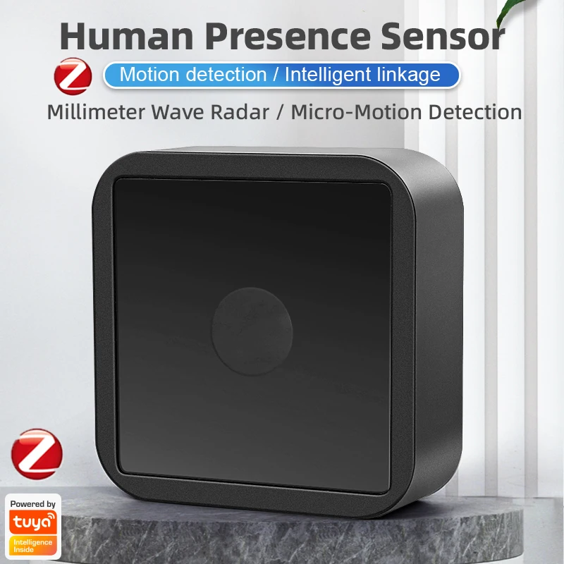 Tuya ZigBee Smart Human Presence Sensor Micro motion Detect Human ...