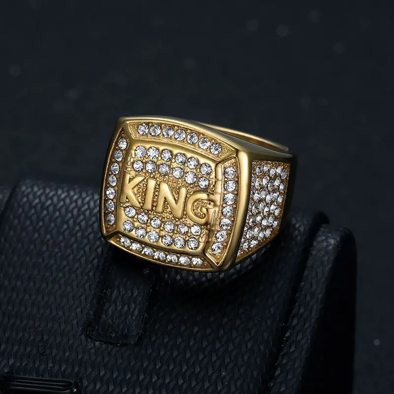 Stainless-Steel-Titanium-Luxury-Zircon-King-Hip-Hop-Rings-for-Men-Women ...