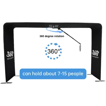 Overhead 360 Photo Booth Spinner Machine with Pole Custom Logo for ...