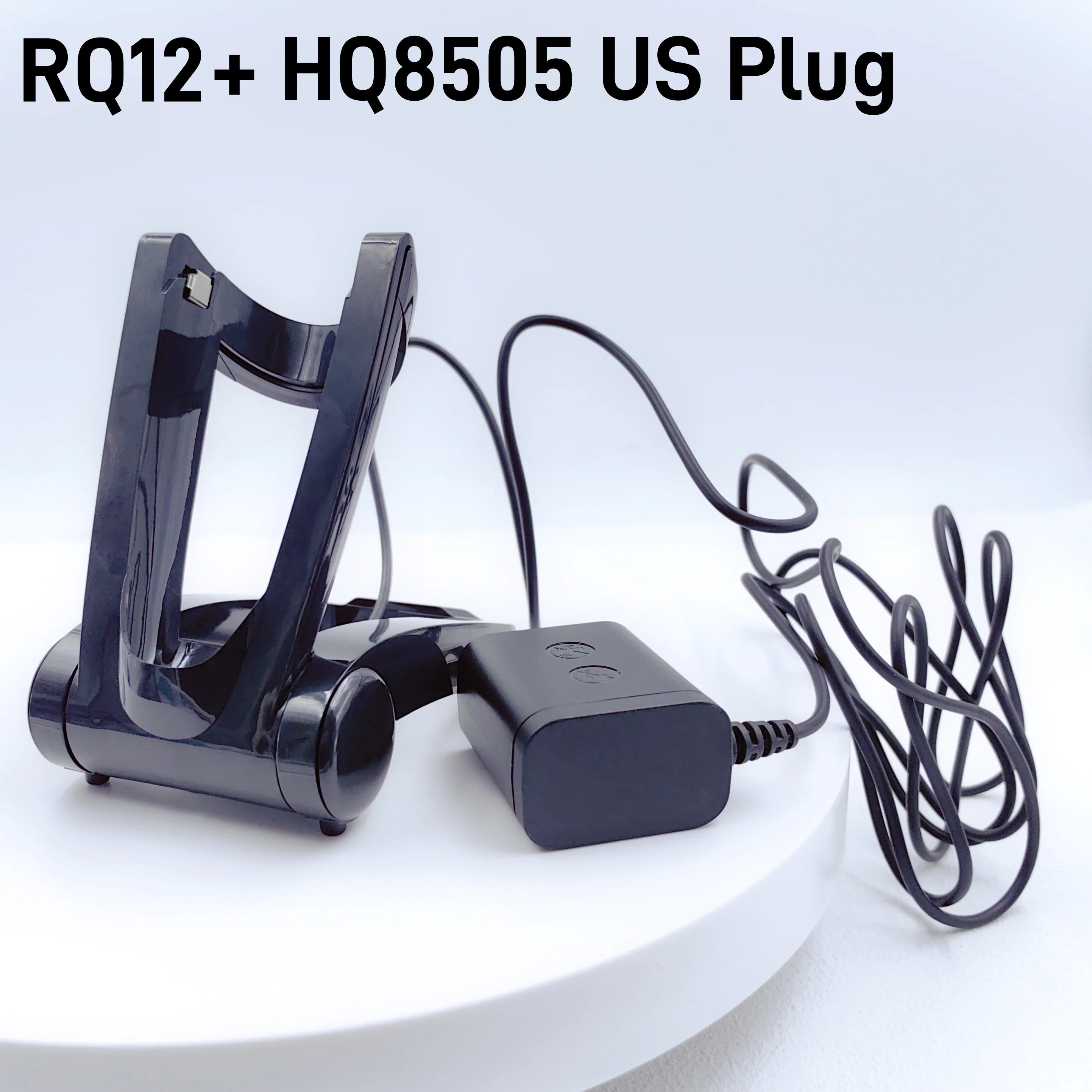 RQ12 Shaver Charging Stand Base + HQ8505 Power Cord Combo Compatible ...