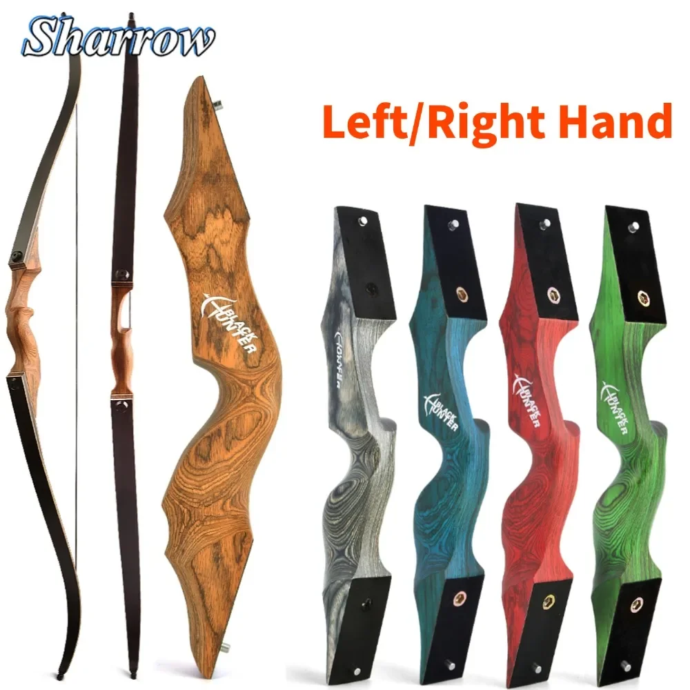 20-60-Lbs-Traditional-Hunter-Bow-BLACK-HUNTER-Split-Takedown-Recurve ...